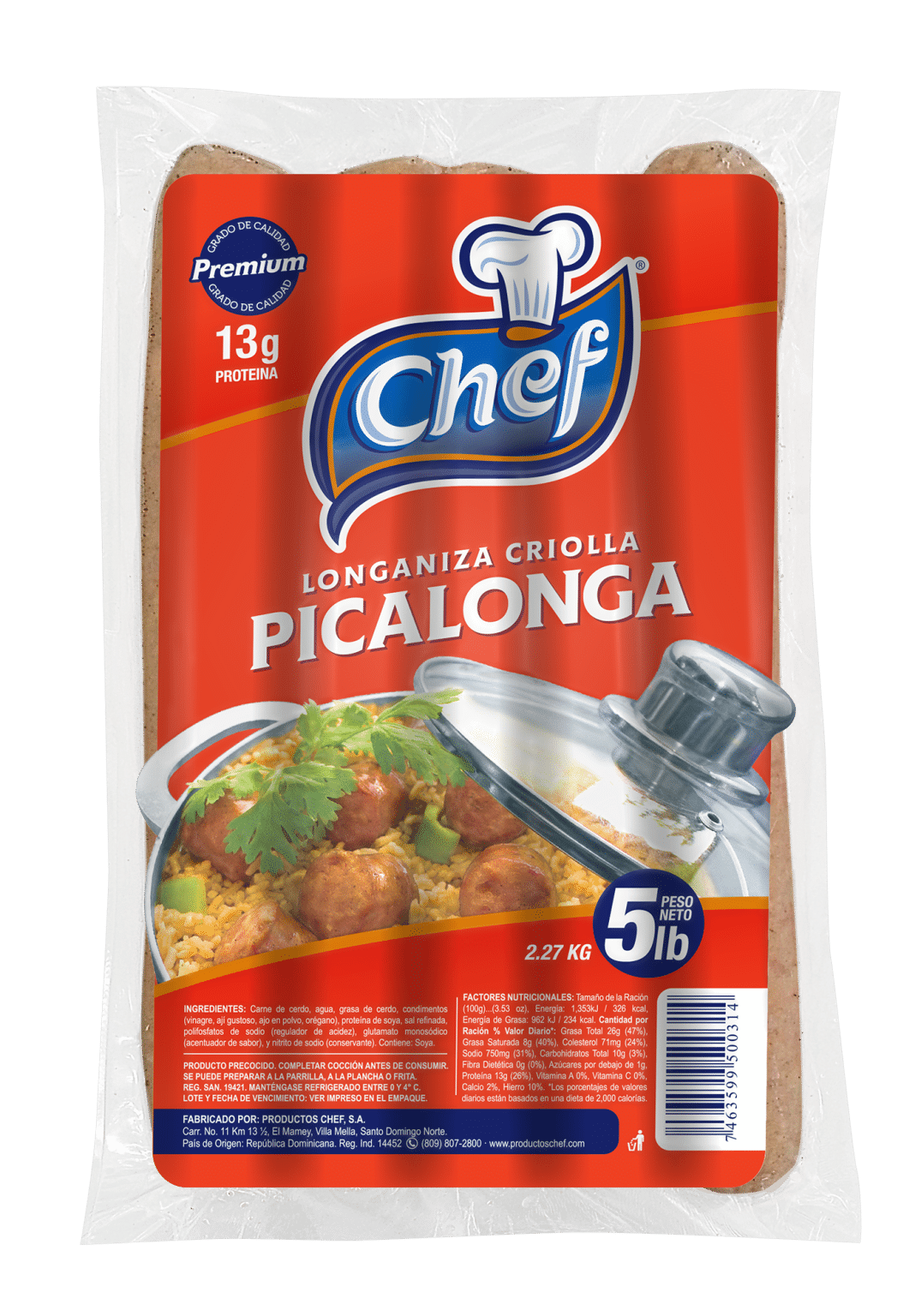 PRODUCTOS CHEF - SALAMI COCIDO PREMIUM